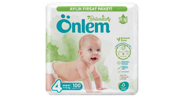 Önlem Çocuk Bezi 4 (7-14 kg) 44 Adet (2 Paket)